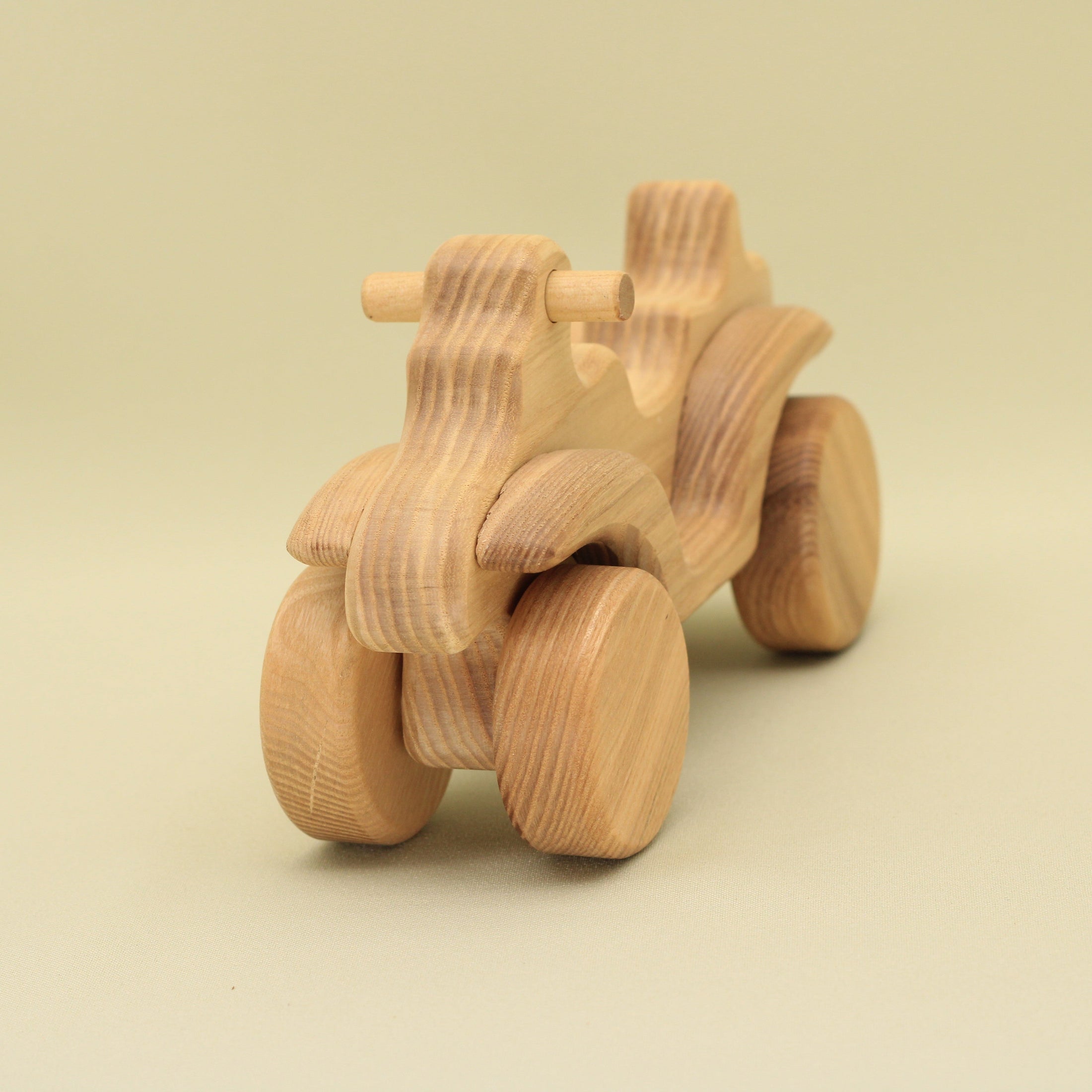 Handmade Organic Natural Wooden Motorbike | Lotes Toys – Lotes Toys Family