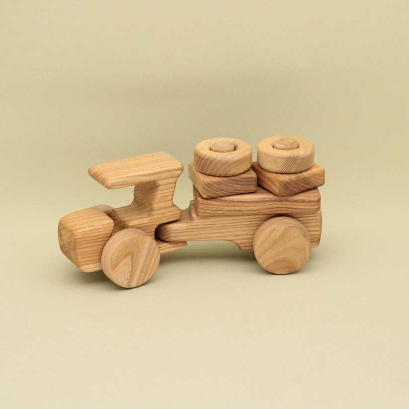 Wooden Construction Vehicles Car | Lotes Toys – Lotes Toys Family